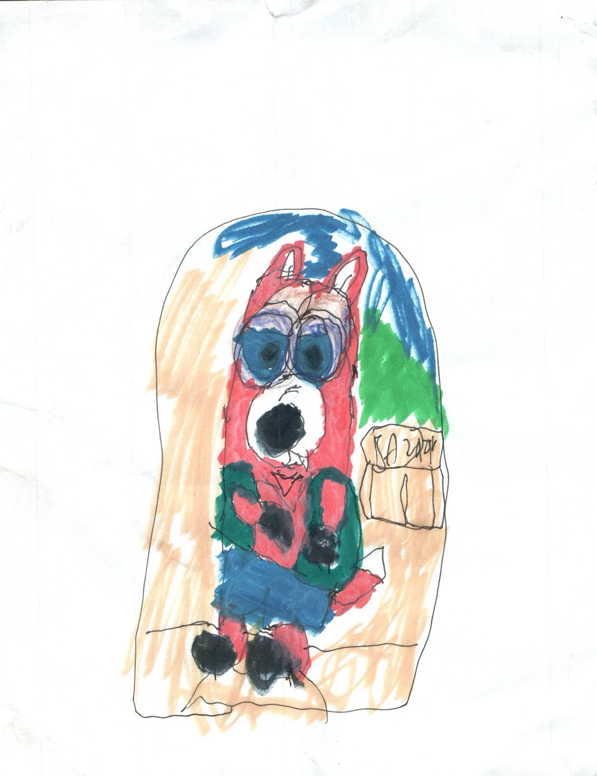 Roderick the Crab-Eating Fox | Luck dog Wiki | Fandom