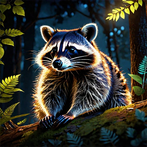 Bandit the northern raccoon | Luck dog Wiki | Fandom
