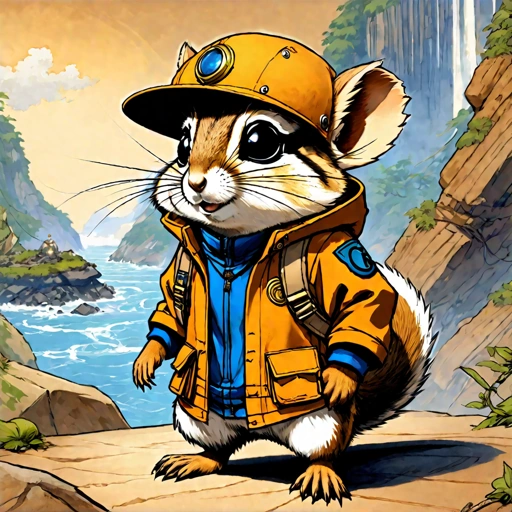 Acorn the cliff chipmunk | Luck dog Wiki | Fandom