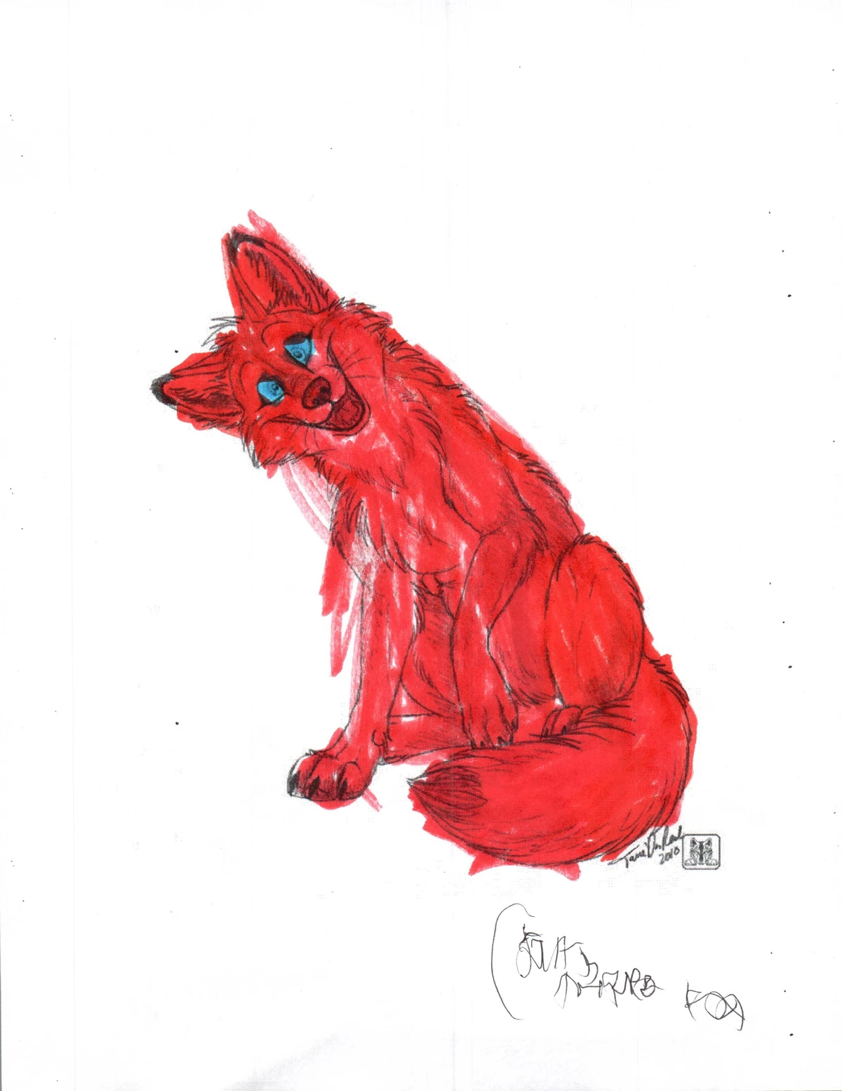 Salty the Red Fox | Luck dog Wiki | Fandom