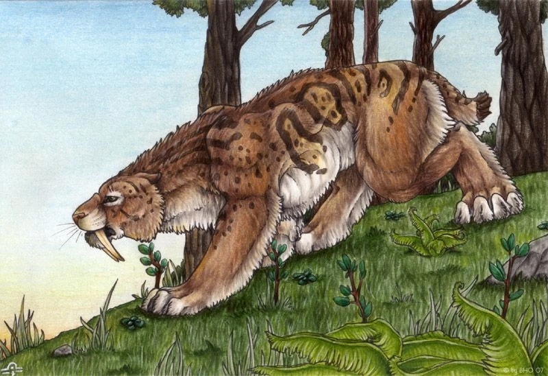 Neckbiter the Smilodon | Luck dog Wiki | Fandom