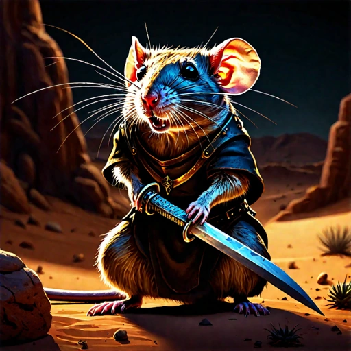 Lawrence the desert spined rat | Luck dog Wiki | Fandom