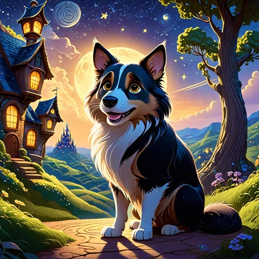 Starry Night Furred Wanderer | Luck dog Wiki | Fandom