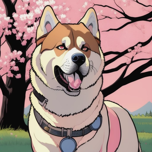 Sakura the Akita | Luck dog Wiki | Fandom