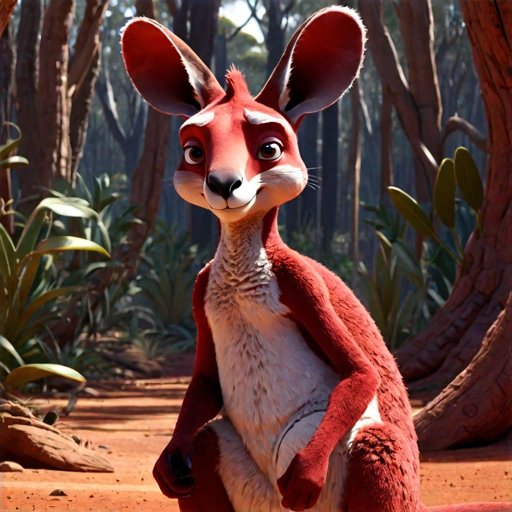 Caligula the Red Kangaroo | Luck dog Wiki | Fandom