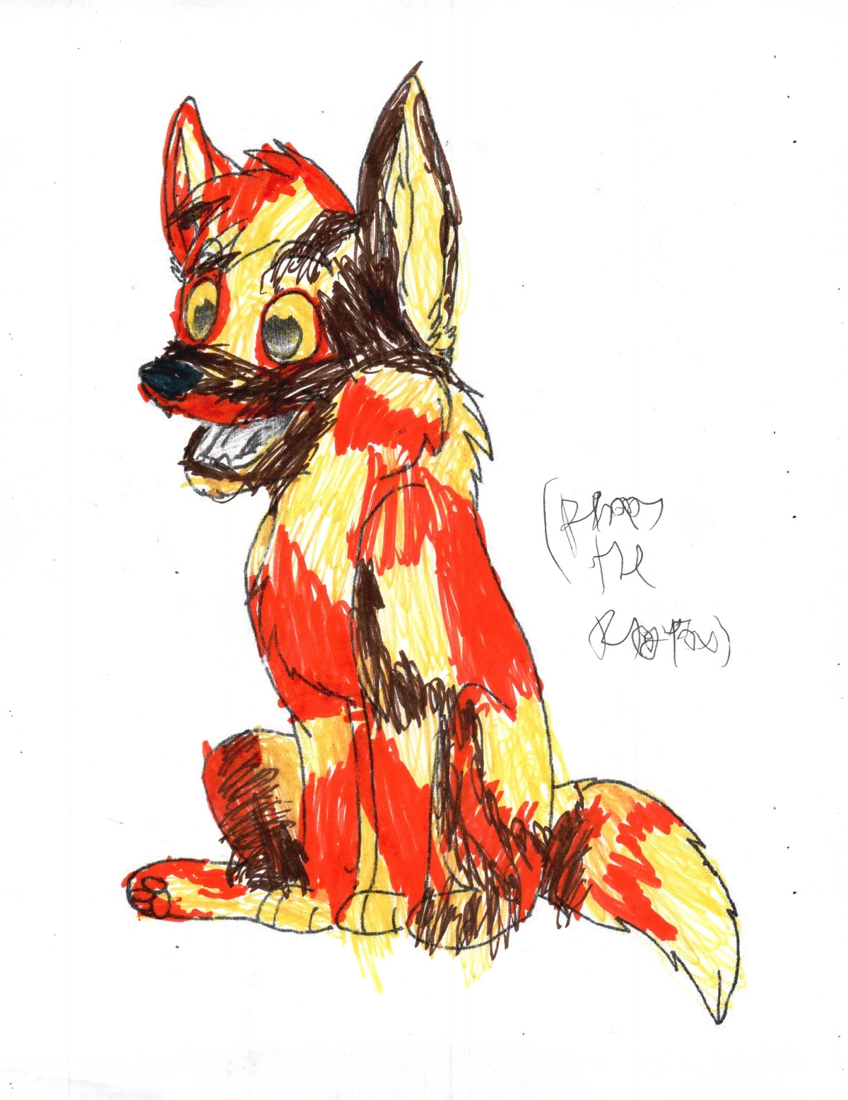 Peppy the red fox | Luck dog Wiki | Fandom