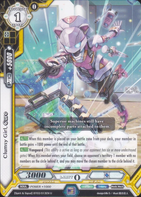 Clumsy Girl, Cure | Luck and Logic Wikia | Fandom