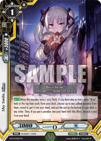 Shy Smile, Nina | Luck and Logic Wikia | Fandom