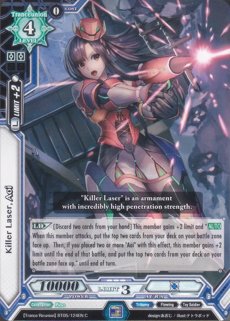 Killer Laser, Aoi | Luck and Logic Wikia | Fandom