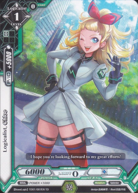 Logicalist, Chloe | Luck and Logic Wikia | Fandom