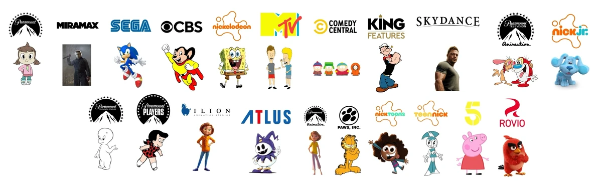 List of Viacom mascots | Luckyverse Wiki | Fandom