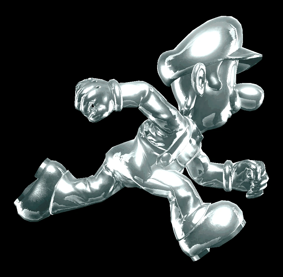 Silver and Gold Luigi | Luigi Wiki | Fandom