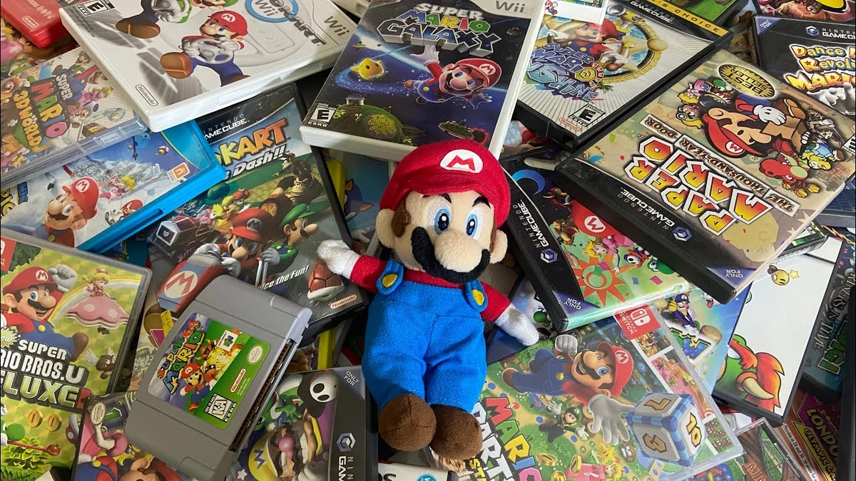 My ENTIRE MARIO GAME COLLECTION | Luigifan00001 Wikia | Fandom