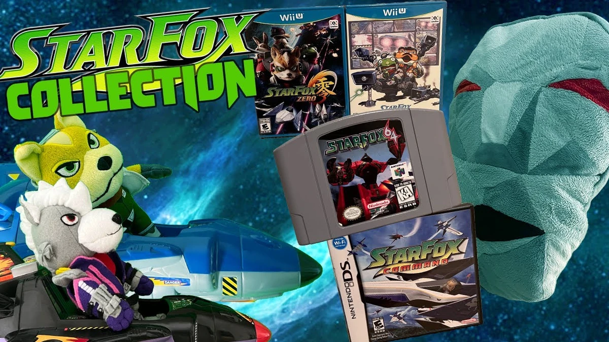 My ENTIRE STAR FOX GAME COLLECTION | Luigifan00001 Wikia | Fandom