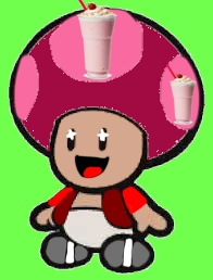 Strawberry milkshake toad | Luiginoplush Japanese Wiki | Fandom