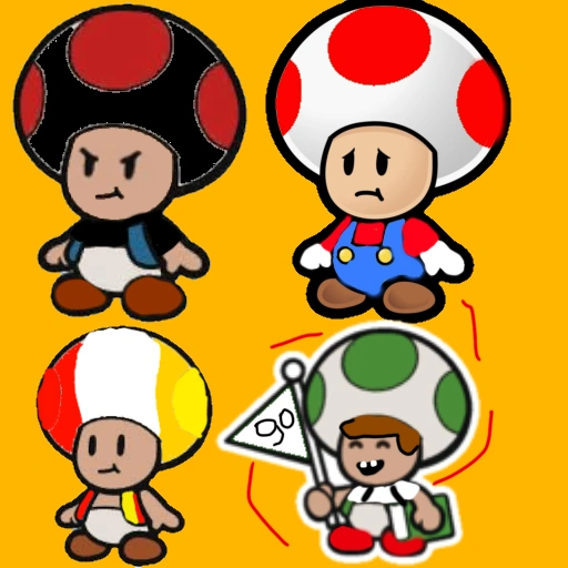 Smart toads | Luiginoplush Japanese Wiki | Fandom