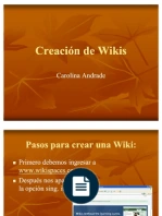Pasos para crear una wiki | Luis comunidades virtuales y wikis Wiki ...