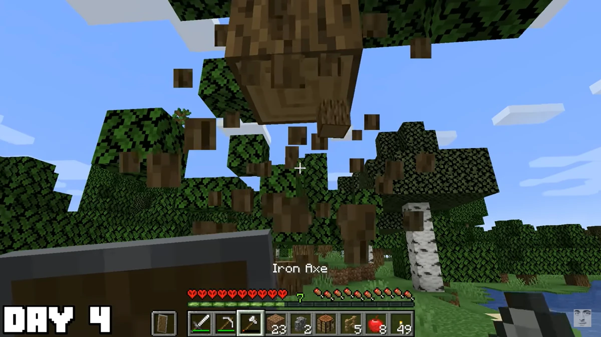 Day 4 (Hardcore Minecraft) | Luke TheNotable Wiki | Fandom