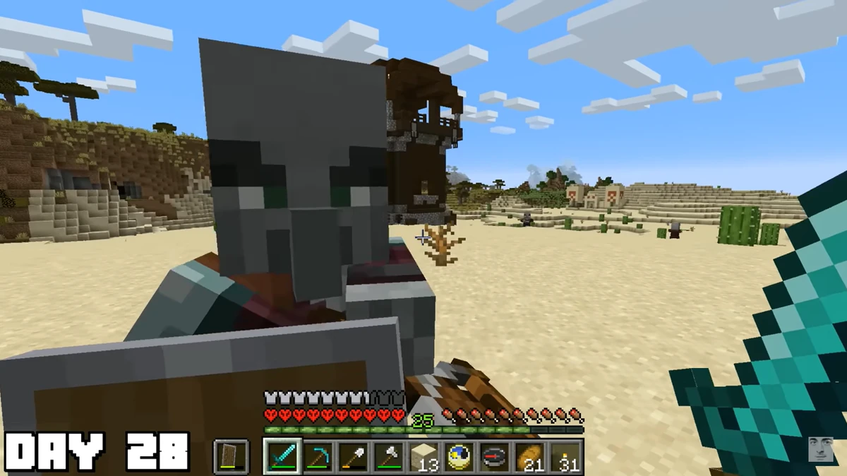 Day 28 (Hardcore Minecraft) | Luke TheNotable Wiki | Fandom