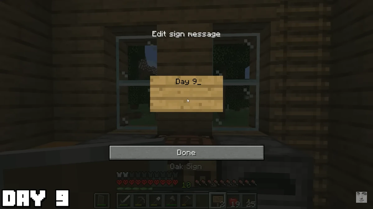 Day 9 (Hardcore Minecraft) | Luke TheNotable Wiki | Fandom