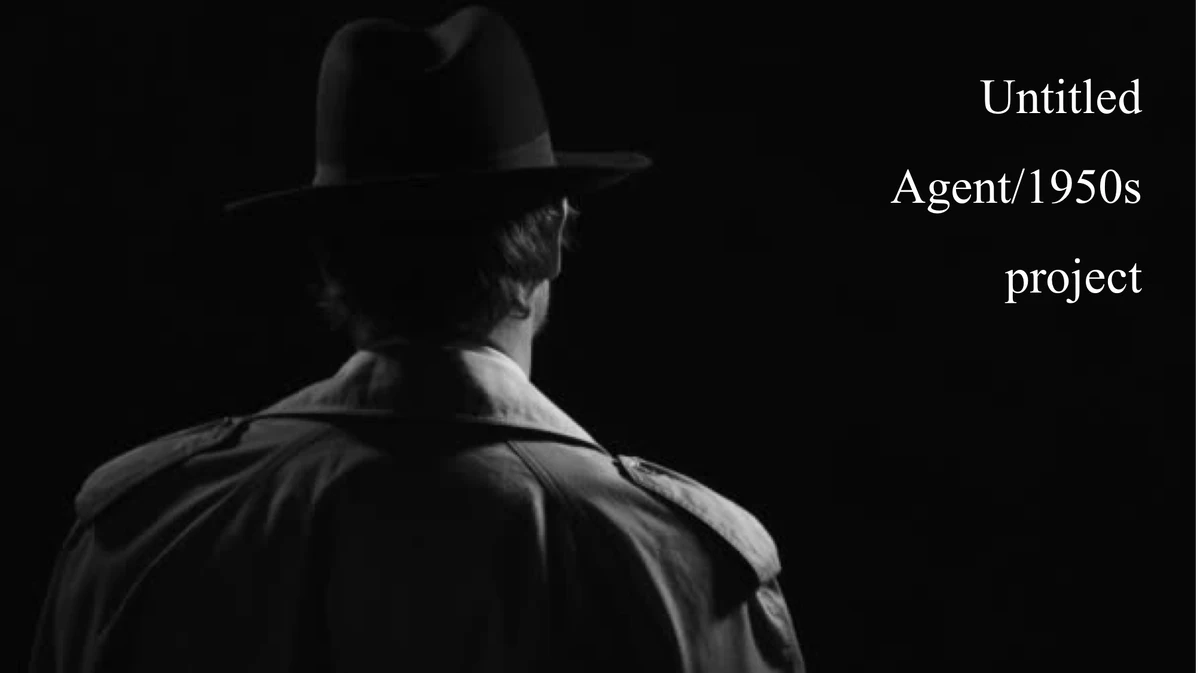 Untitled Agent/1950s project | Lukester's Wiki | Fandom