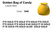 Golden Bag of Candy | Lumber Tycoon 2 Wiki | Fandom