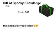 Gift of Spooky Knowledge | Lumber Tycoon 2 Wiki | Fandom