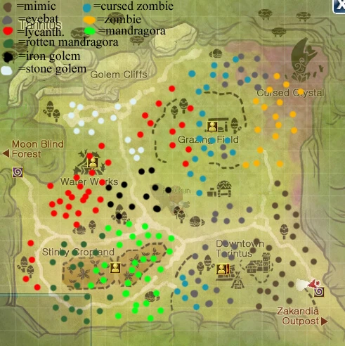 Category:Monster maps | Luna Online Wiki | Fandom
