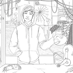 lunar chronicles coloring pages