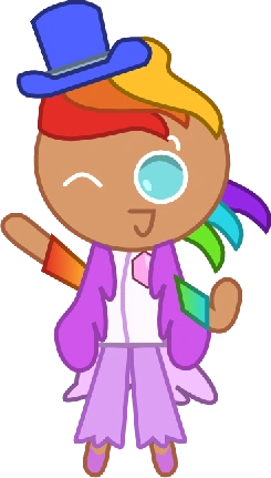 Rainbow Choco Cookie | LunaVulpixCreations's Cookie OC Wiki | Fandom