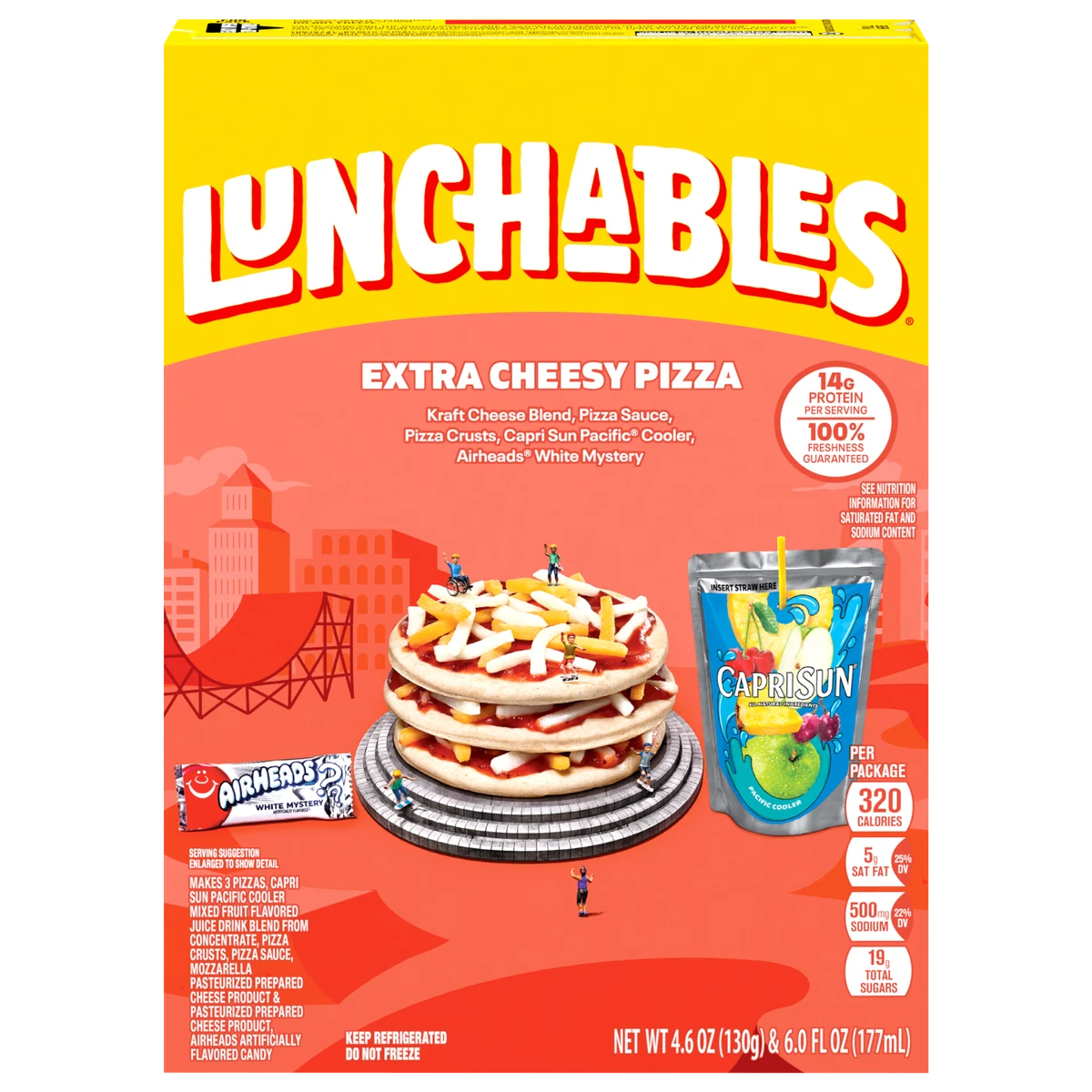 Extra Cheesy Pizza | Lunchables Wiki | Fandom