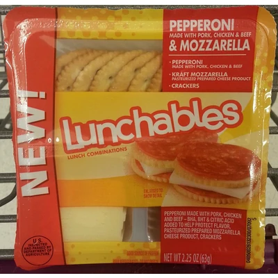 Mozzarella & Pepperoni | Lunchables Wiki | Fandom