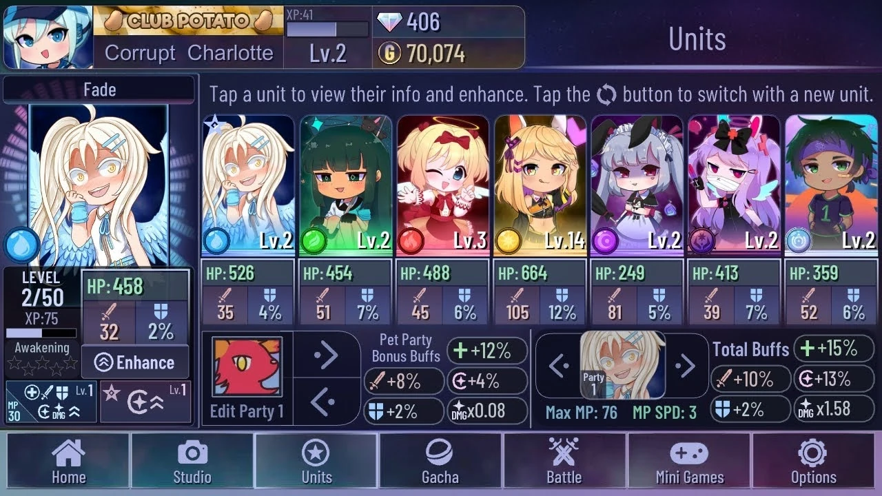 Units (Gacha Club) | Lunime Wiki | Fandom