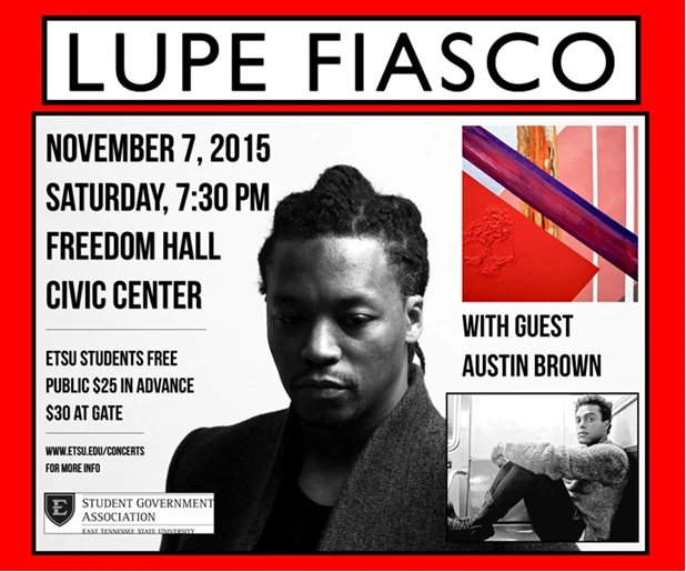 ETSU Concert | Lupe Fiasco Wiki | Fandom
