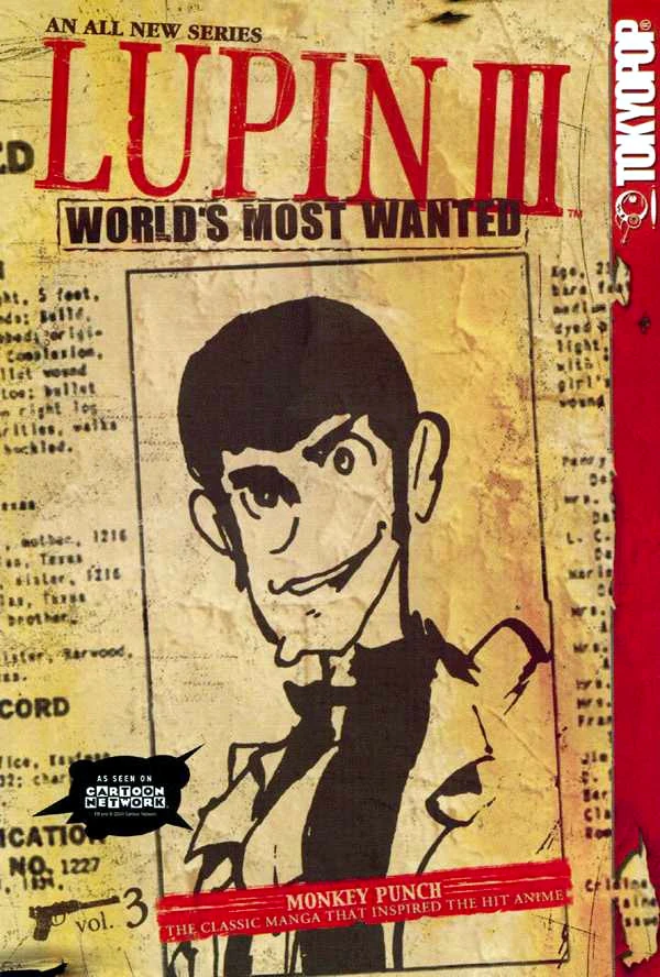 New Lupin III Volume 3 (Tokyopop) | Lupin III Wiki | Fandom