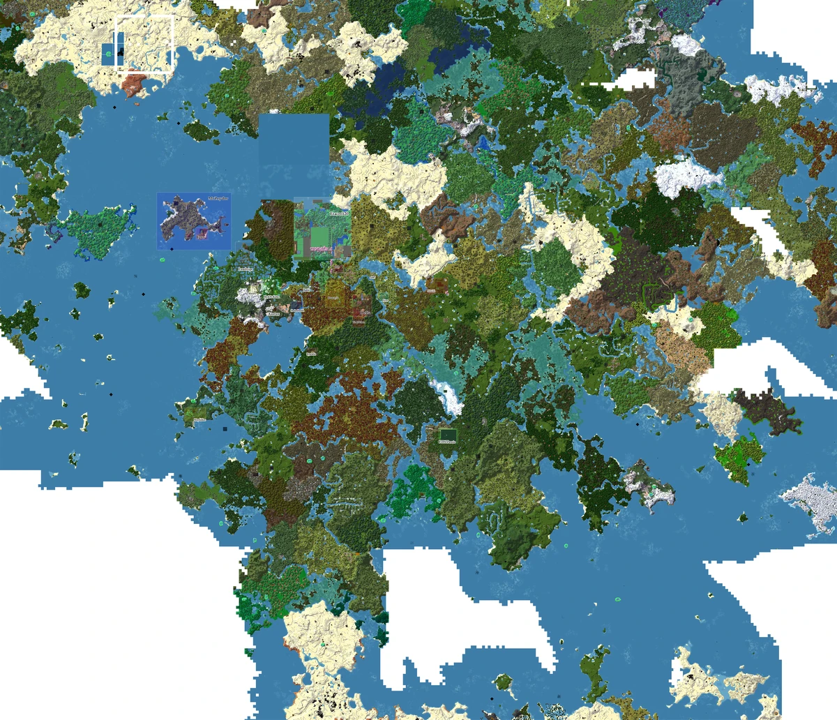 Weltkarte | Lurchcraft Wiki | Fandom