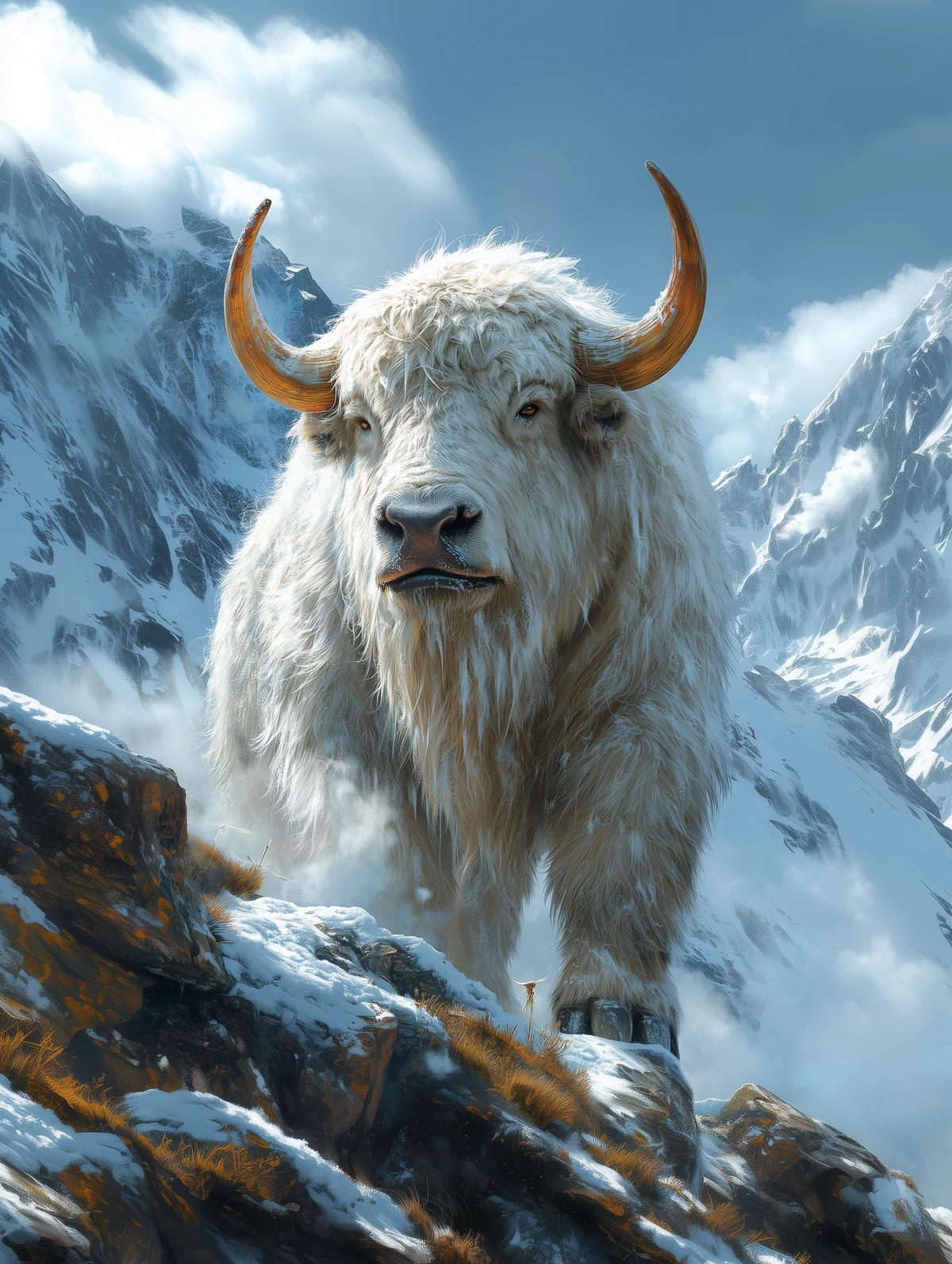 Snowhorn Yak | Lyocans Wiki | Fandom