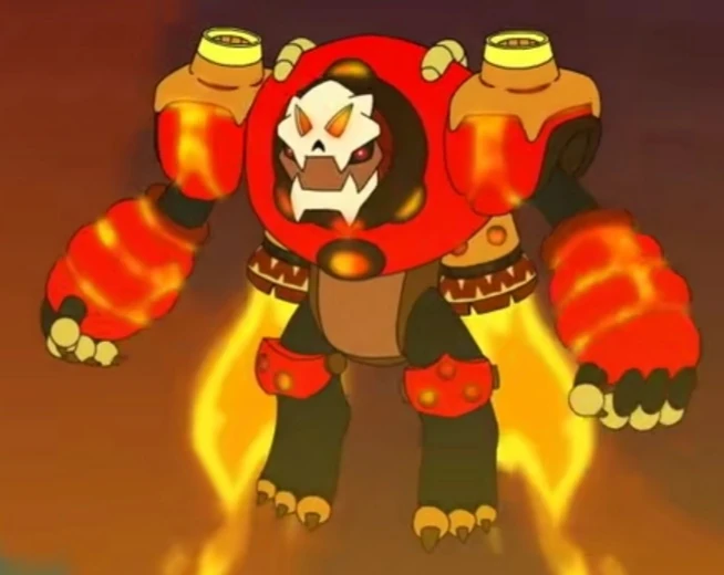 Volcano Lava King | Sunrise Studios Production Daigunderpedia | Fandom
