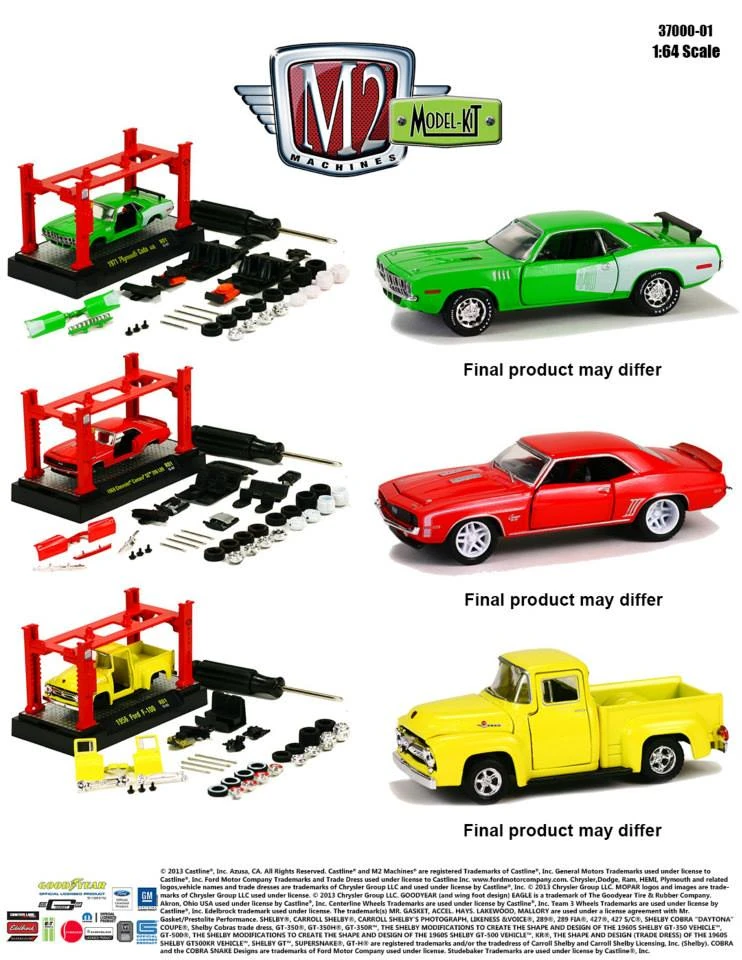Model-Kit 2013 1/64th Models | M2 Machines Wiki | Fandom