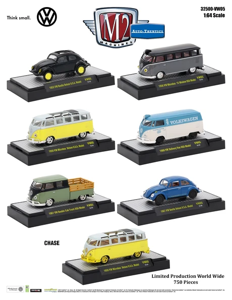 Volkswagen 1/64th | M2 Machines Wiki | Fandom