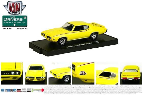 1969 Pontiac GTO Judge | M2 Machines Wiki | Fandom