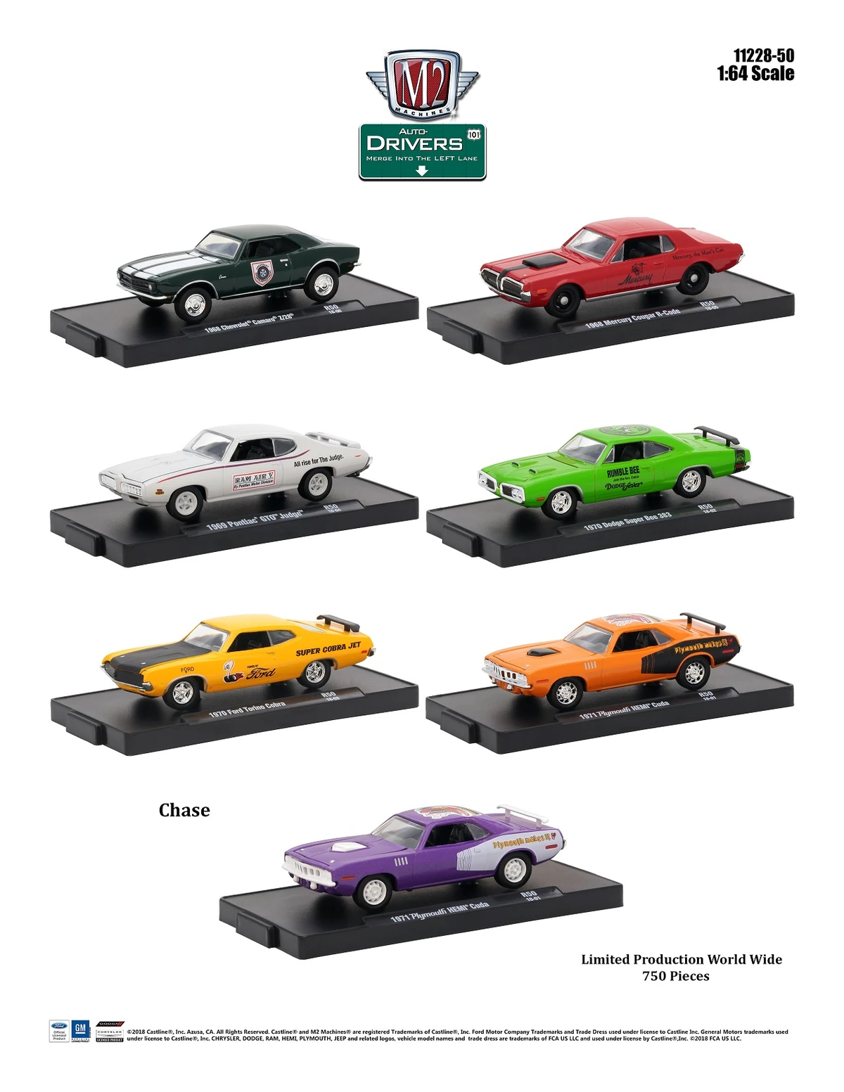 Auto-Drivers 2018 1/64th Models | M2 Machines Wiki | Fandom