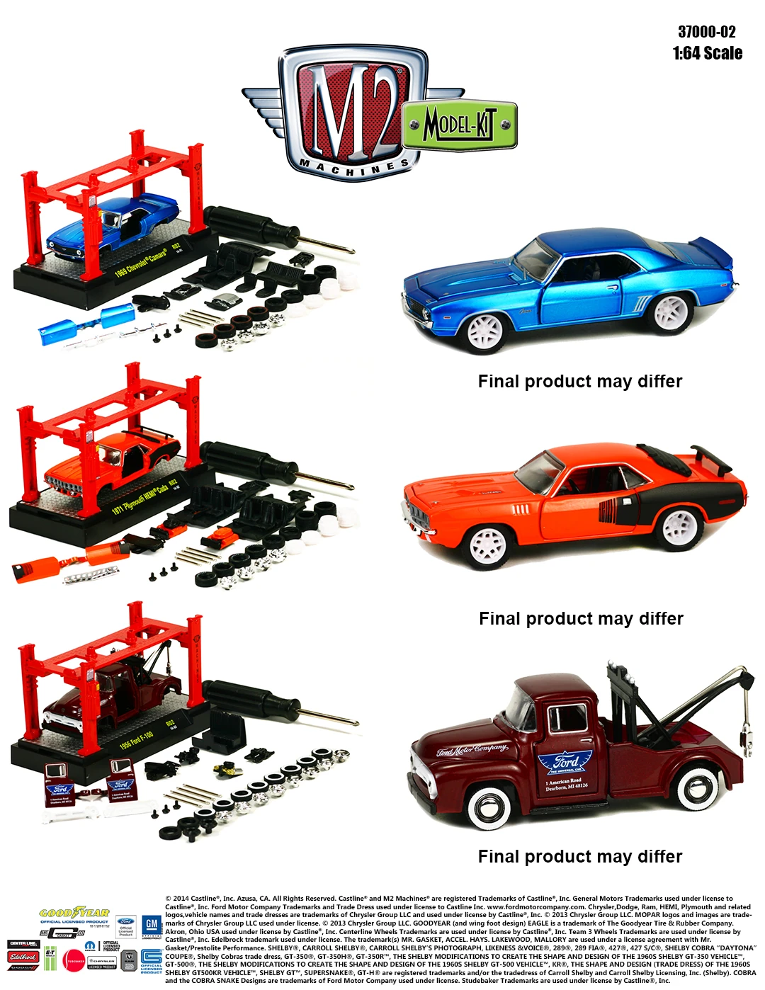 Model-Kit 2014 1/64th Models | M2 Machines Wiki | Fandom