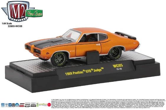 1969 Pontiac GTO Judge | M2 Machines Wiki | Fandom