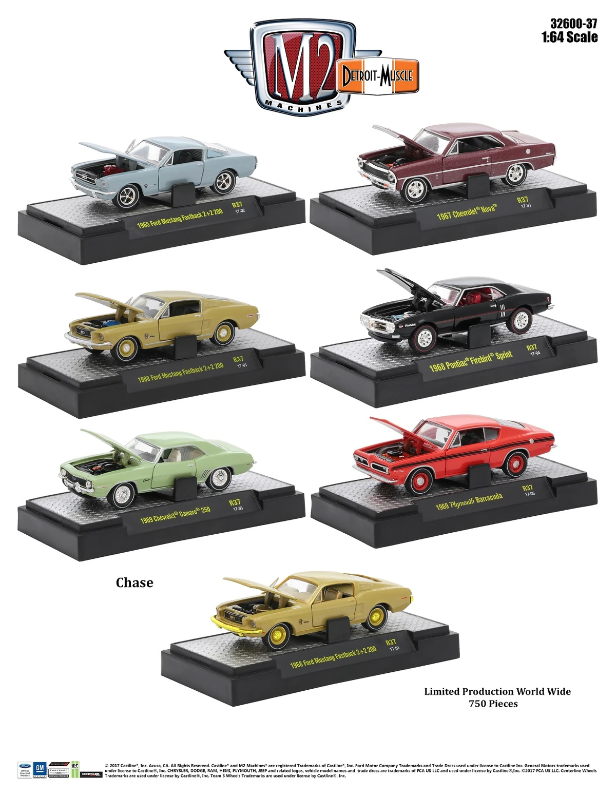 Detroit-Muscle 1/64th R37 | M2 Machines Wiki | Fandom