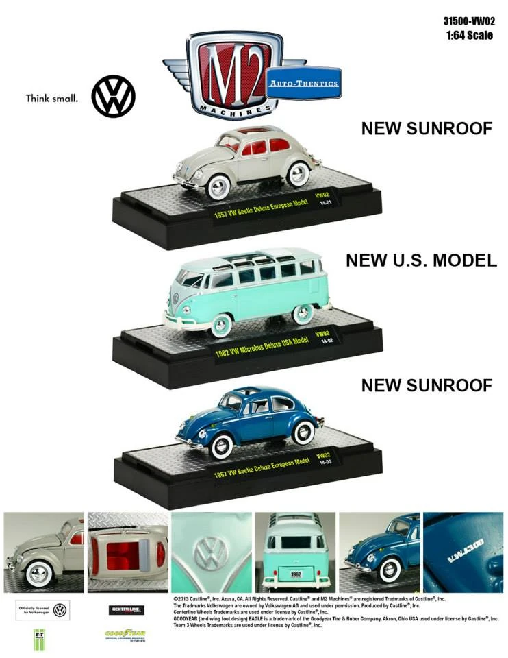 Volkswagen 1/64th VW02 | M2 Machines Wiki | Fandom