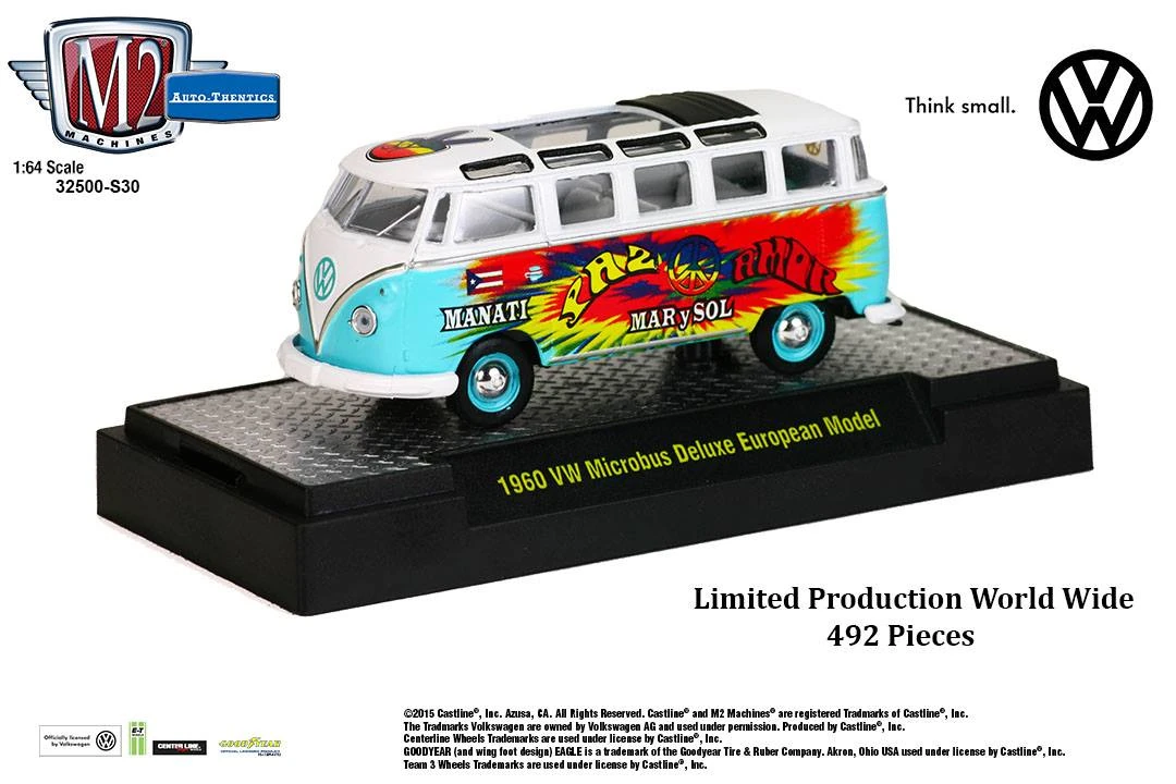 1960 VW Microbus Deluxe European Model | M2 Machines Wiki | Fandom