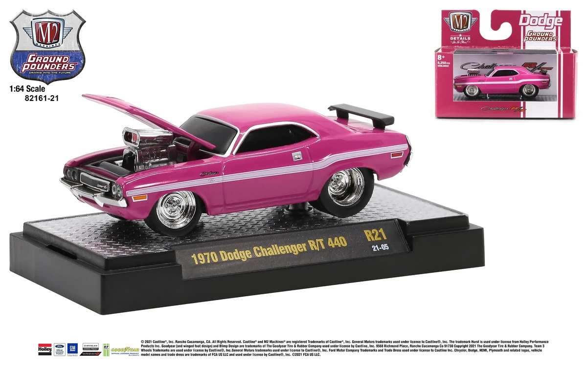 1970 Dodge Challenger R/T 440 | M2 Machines Wiki | Fandom