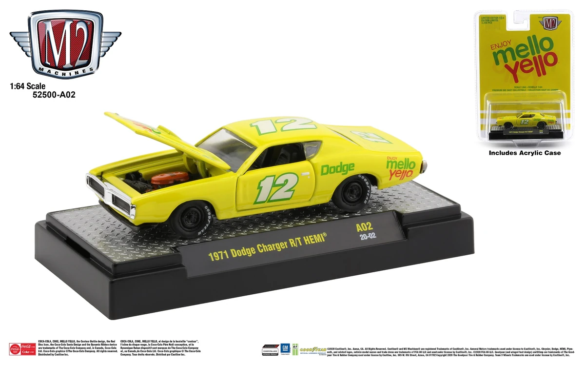 Coca-Cola 1/64th "Mello Yello" | M2 Machines Wiki | Fandom