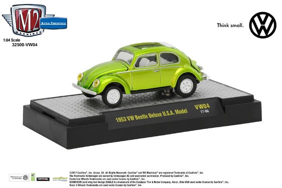 1953 VW Beetle Deluxe U.S.A. Model | M2 Machines Wiki | Fandom